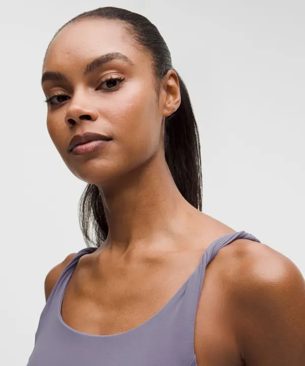 Lululemon Align™ Twist-Strap Cropped Tank Top - Grape Mist